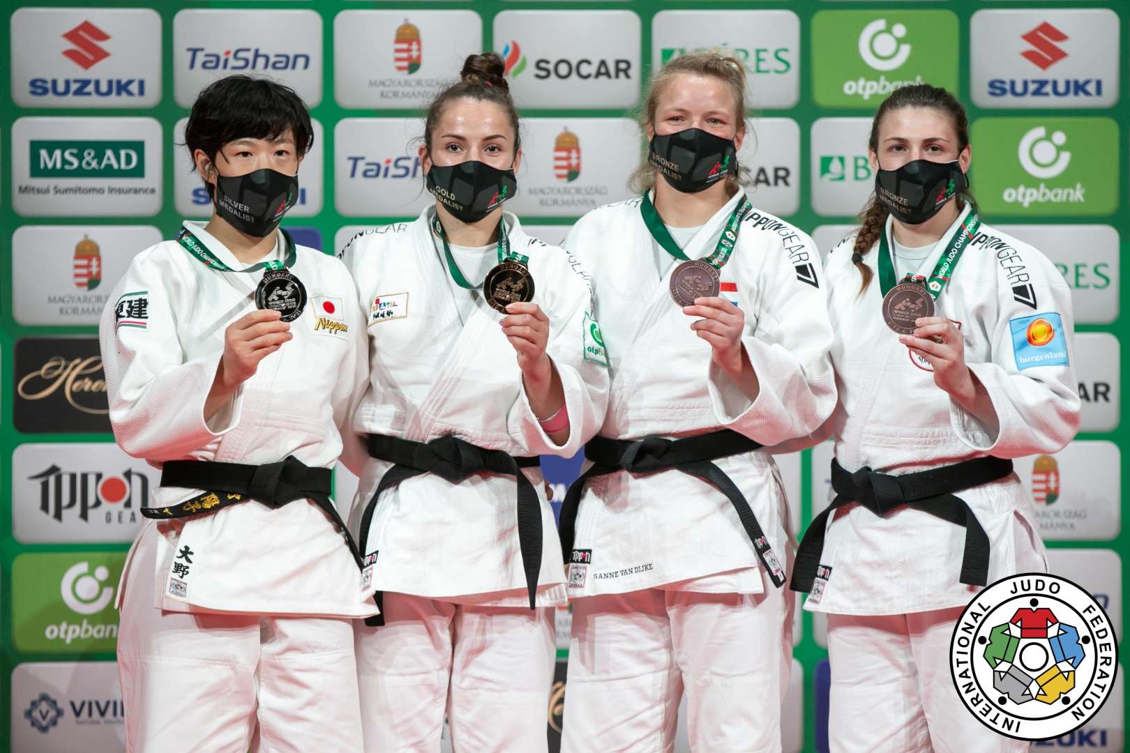 All match results / World Judo Championships Hungary 2021 WOMEN -70kg | 柔道サイト eJudo LITE