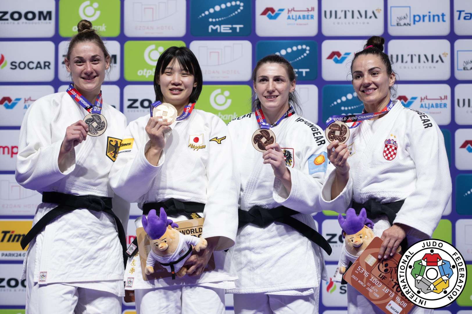 All match results / World Judo Championships Doha 2023 WOMEN -70kg | 柔道サイト eJudo LITE