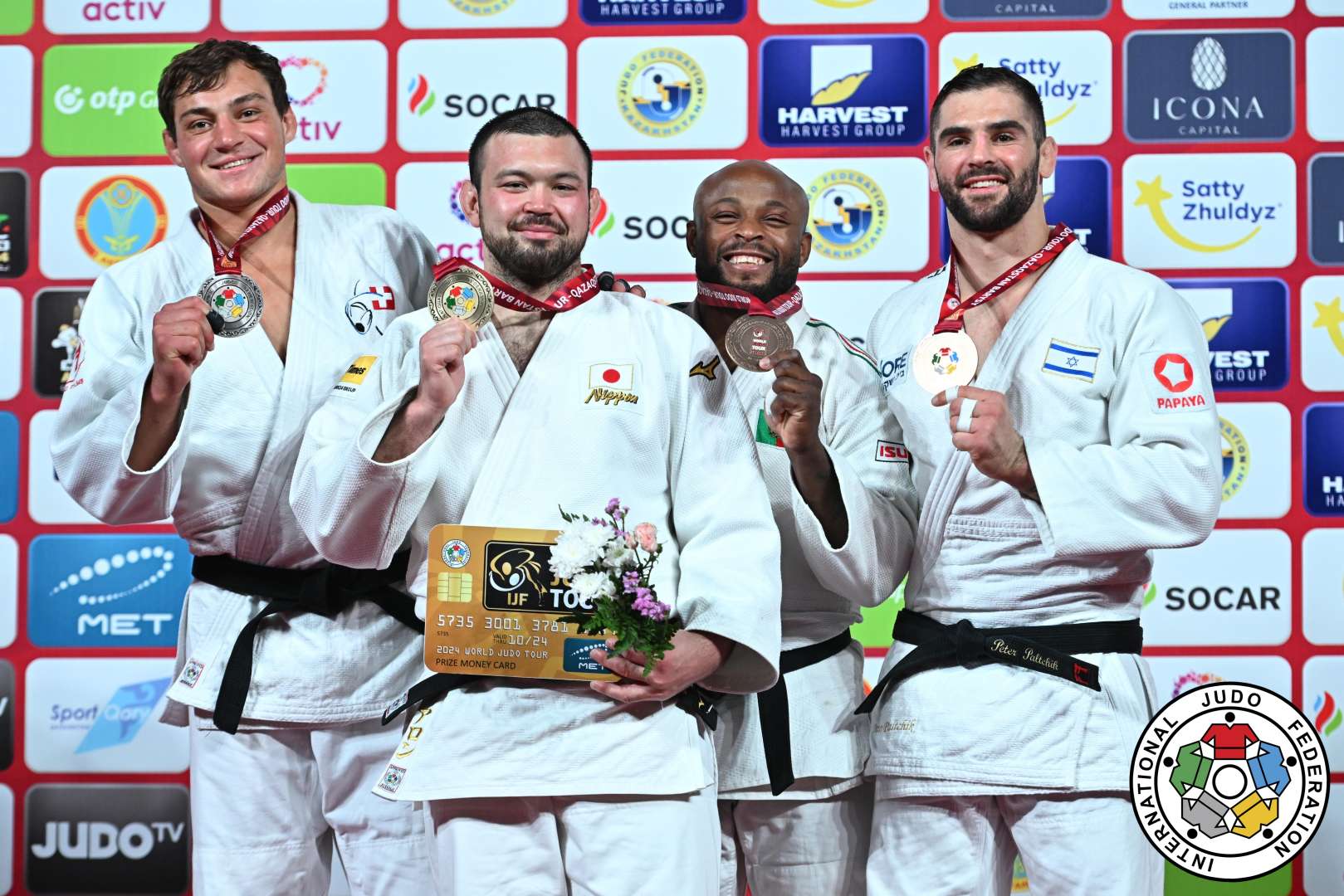 All Match Results / Qazaqstan Barysy Grand Slam 2024 MEN | 柔道サイト eJudo LITE