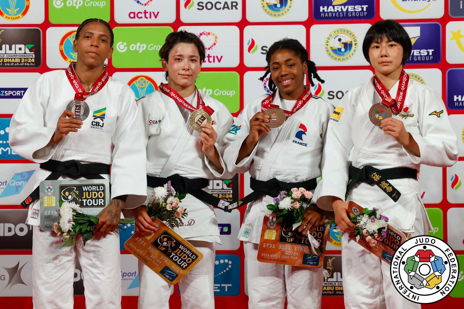 All Match Results / Qazaqstan Barysy Grand Slam 2024 WOMEN | 柔道サイト eJudo LITE